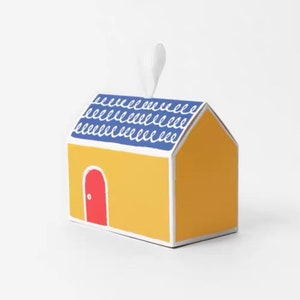 Cute House Style Bakery Boxes/ Gift Boxes / Favor Boxes/treat Boxes ...