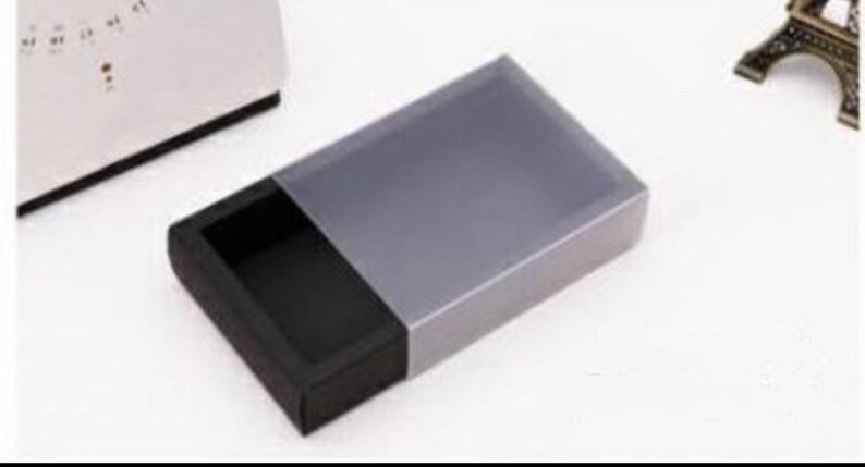 Translucent Black/kraft/beige Thick Boxes bakery - Etsy