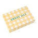 Yellow Checked Bakery Boxes/cake Boxes/cookies Boxes/gift Boxes-thick ...