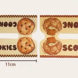 Cute Cookie Packaging Bags With Header Cards - Bakery Supplies - Etsy