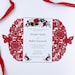 Special Red Laser Cut Wedding Invitations, Butterfly Laser Pocket With ...