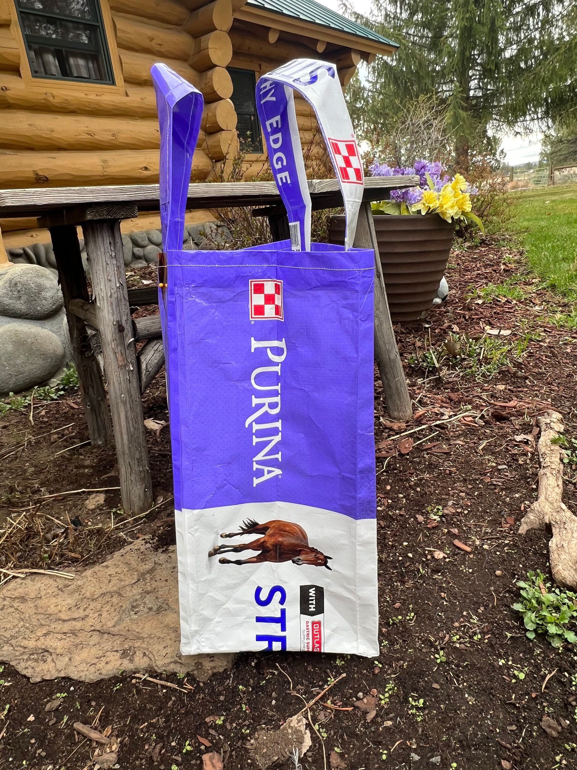 Horse Feed Tote Bag - Etsy
