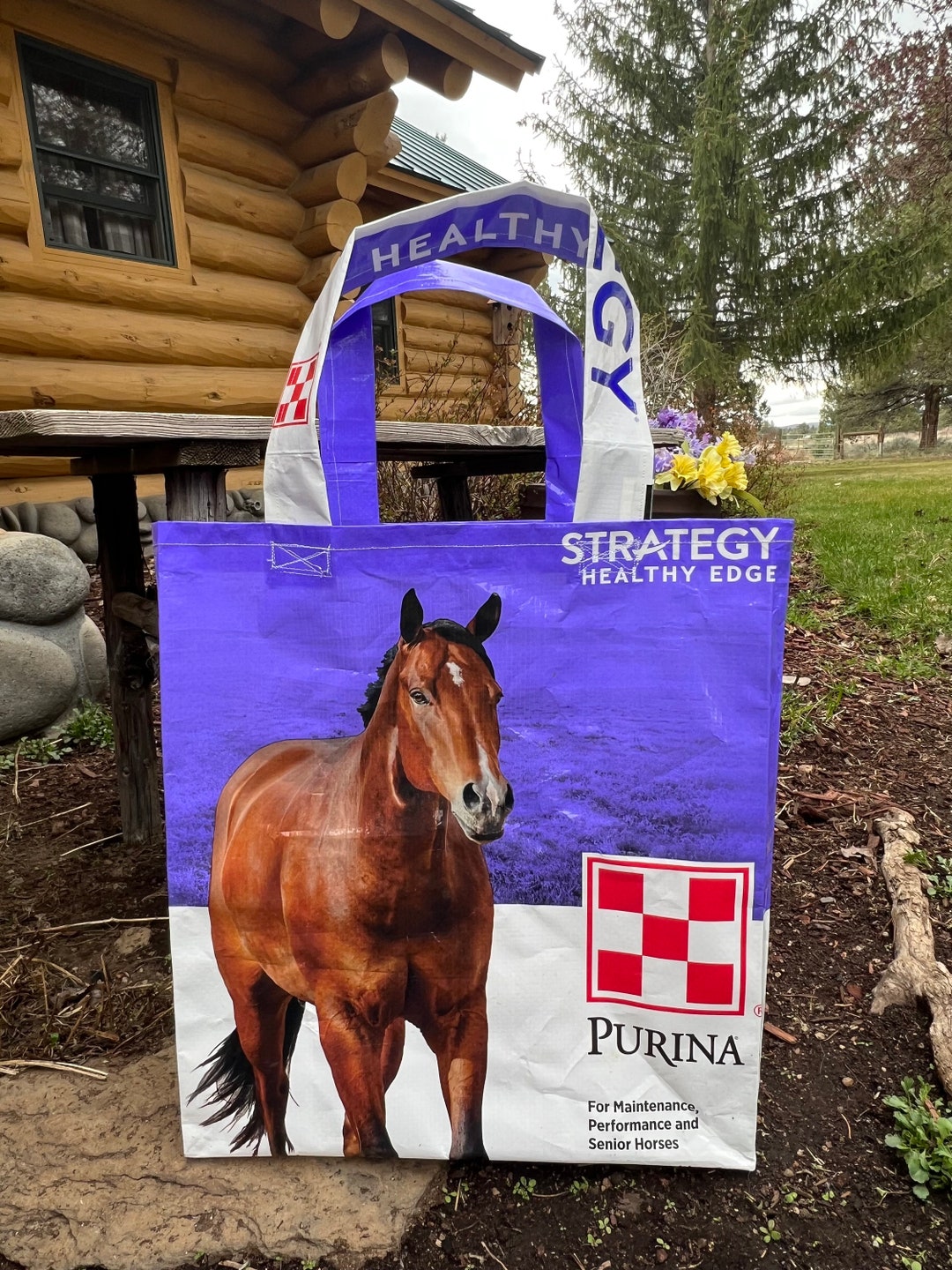 Horse Feed Tote Bag - Etsy