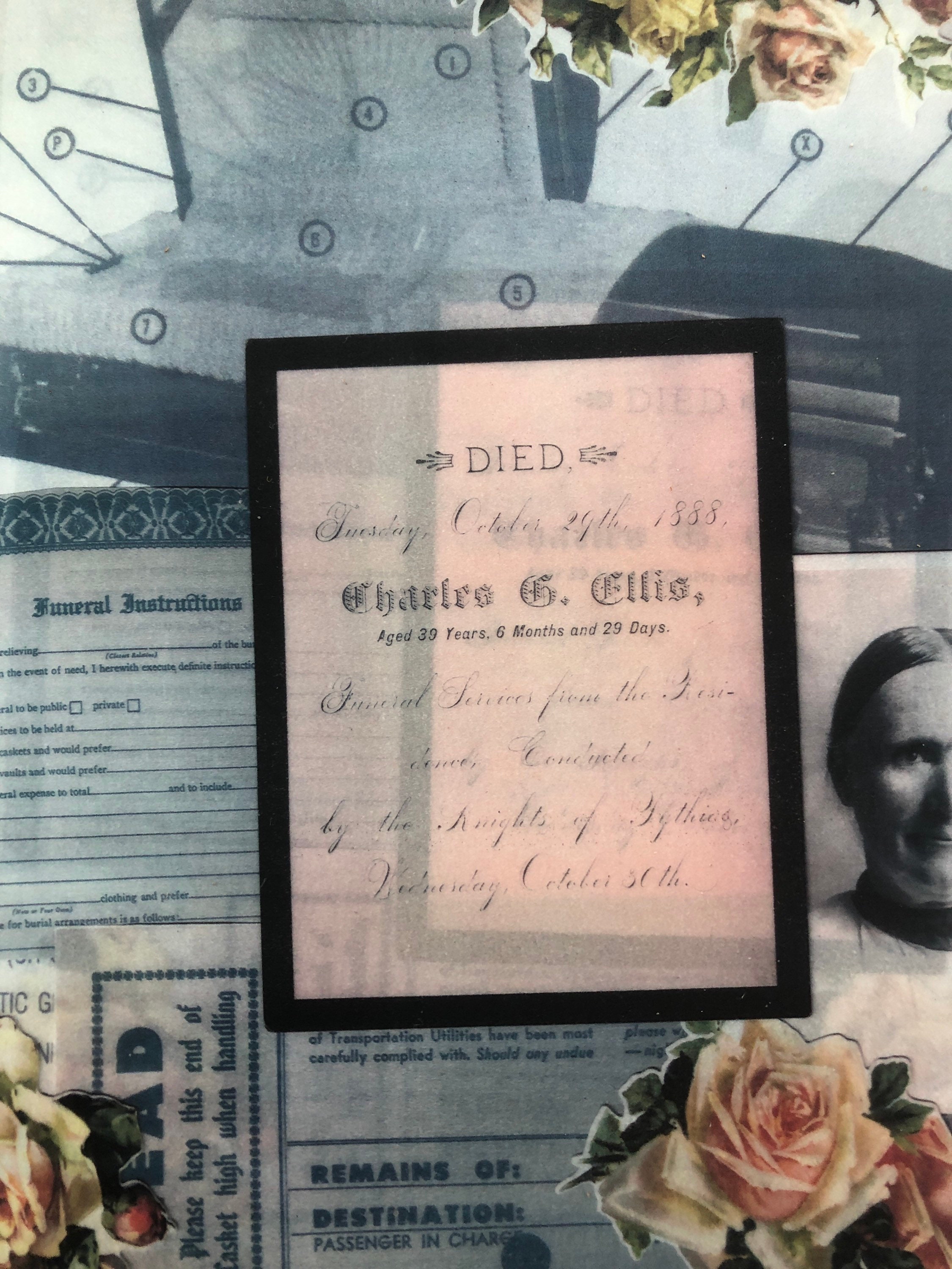 Memento Mori Collage - Etsy