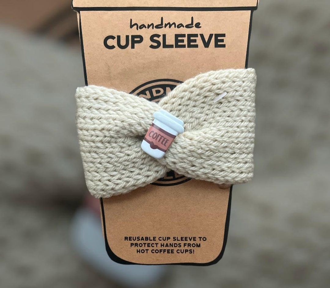 Crochet Hot Cup Sleeve // Crochet Coffee Sleeve // Crochet Beverage ...