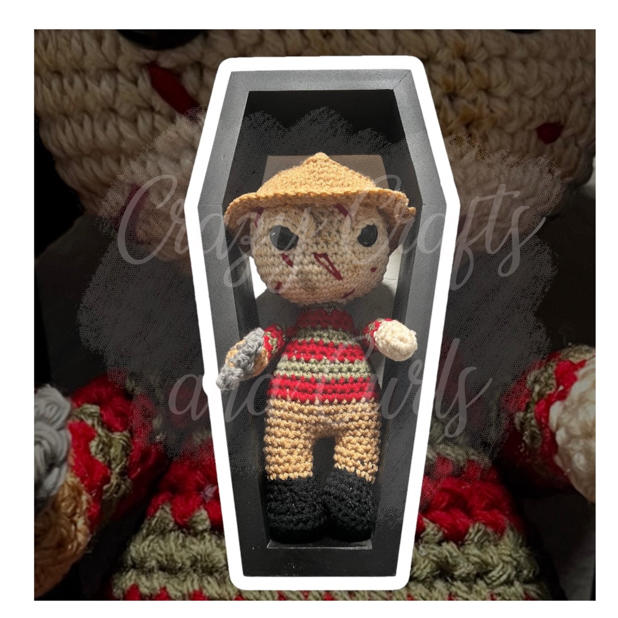 Men of Horror Crochet Characters // Crochet Michael Myers // Crochet ...