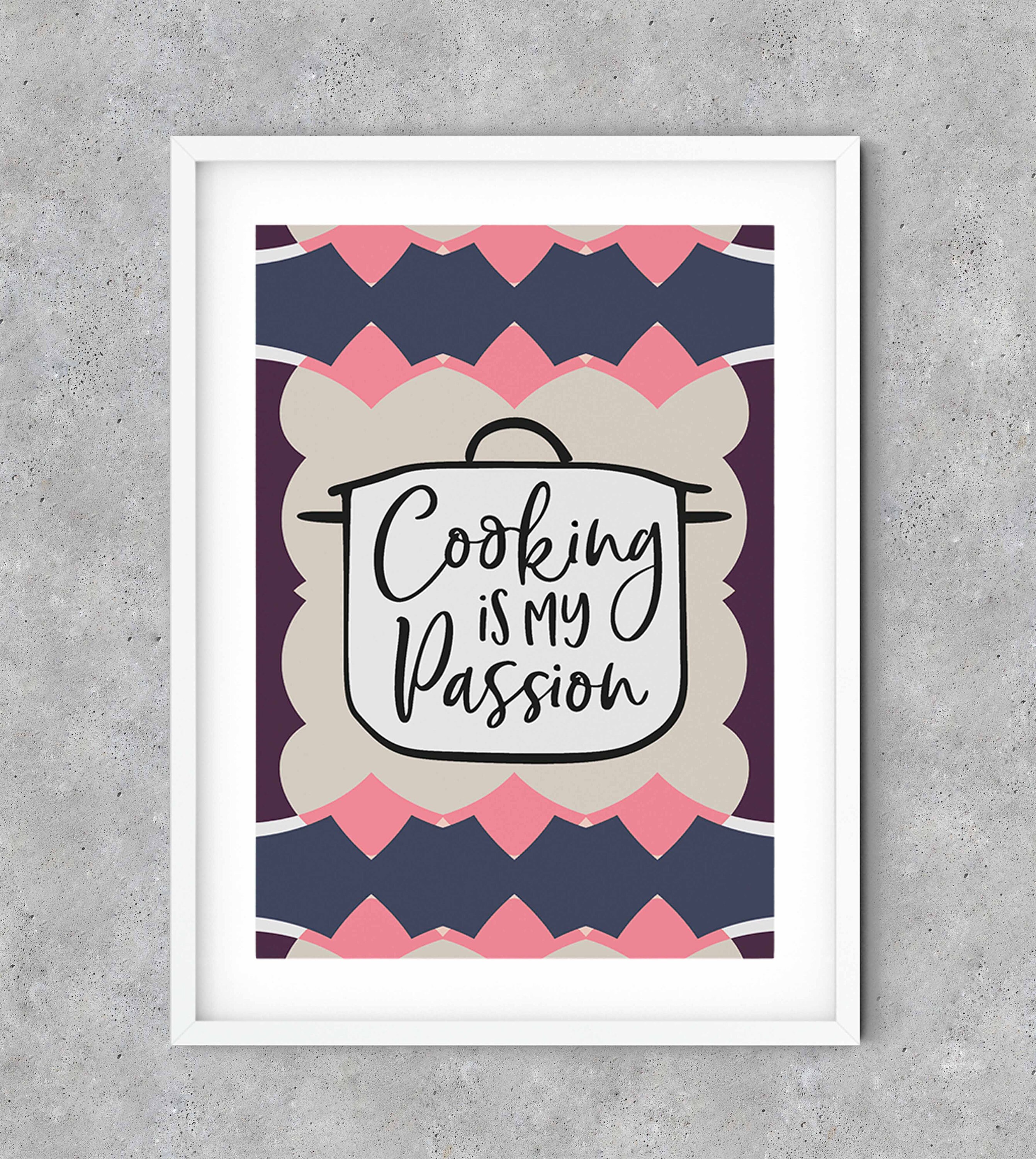 Set of 6 Affirmation Prints About Cooking, A4 A3 Instant Download ...