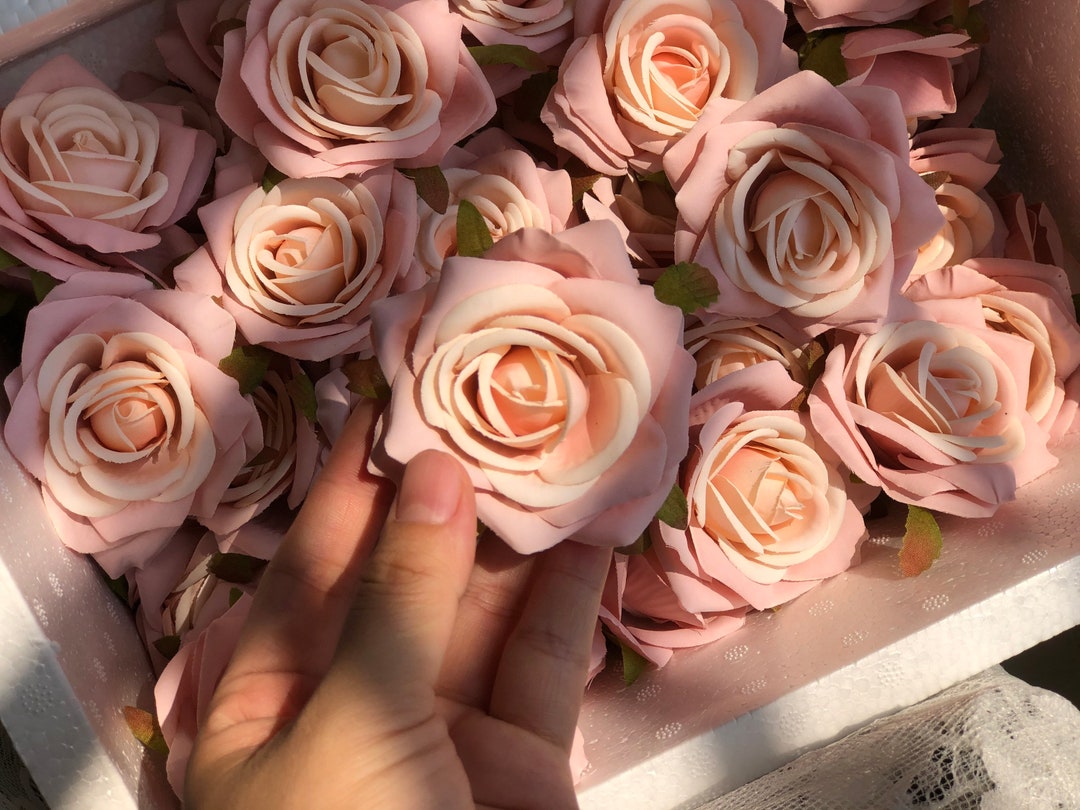 50-100pcs Mini Artificial Rose, Fake Rose, Faux Roses, High Quality ...