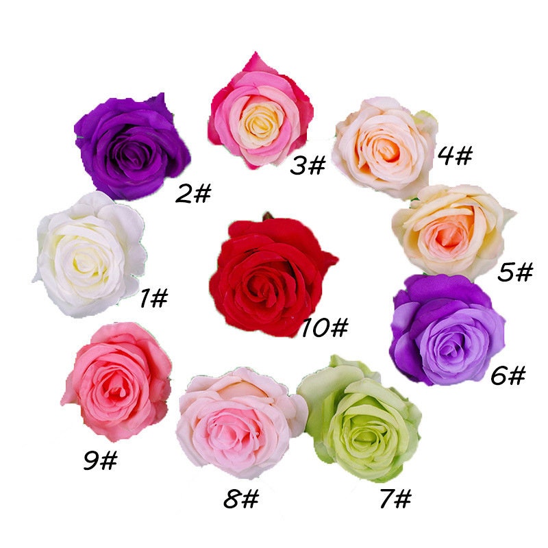 Artificial Pink Rose Wall Decoration Decorative Silk Flower - Etsy