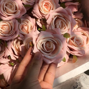 50-100pcs Mini Artificial Rose, Fake Rose, Faux Roses, High Quality ...