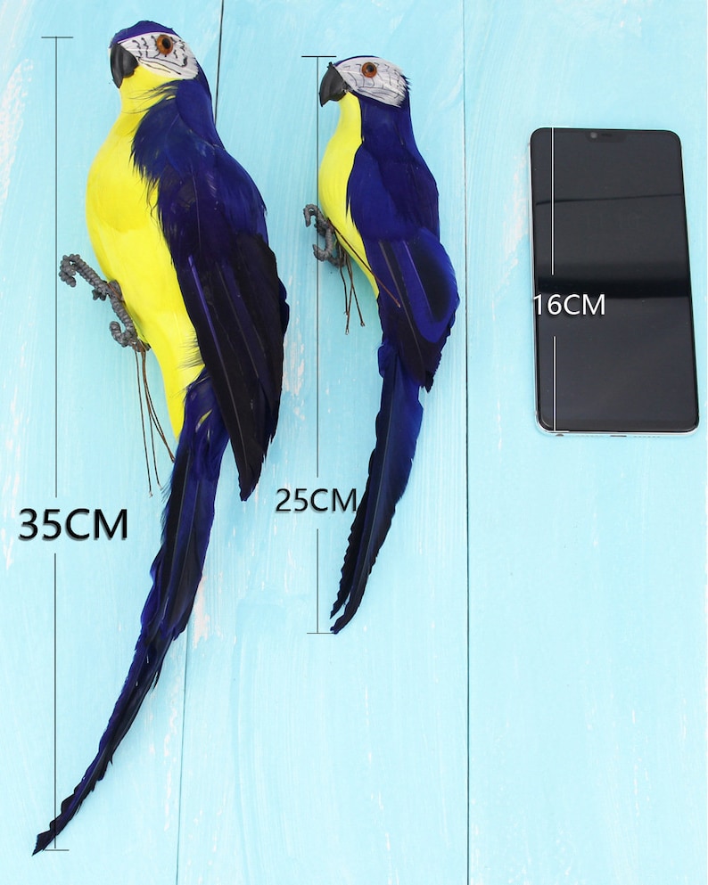 1pcs Artificial Parrot Fake Artificial Birds Artificial - Etsy