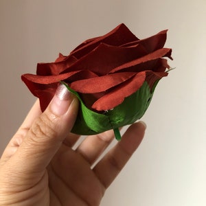 50pcs Rust Orange Roses Model B Burnt Orange Rose Head + Expedited ...