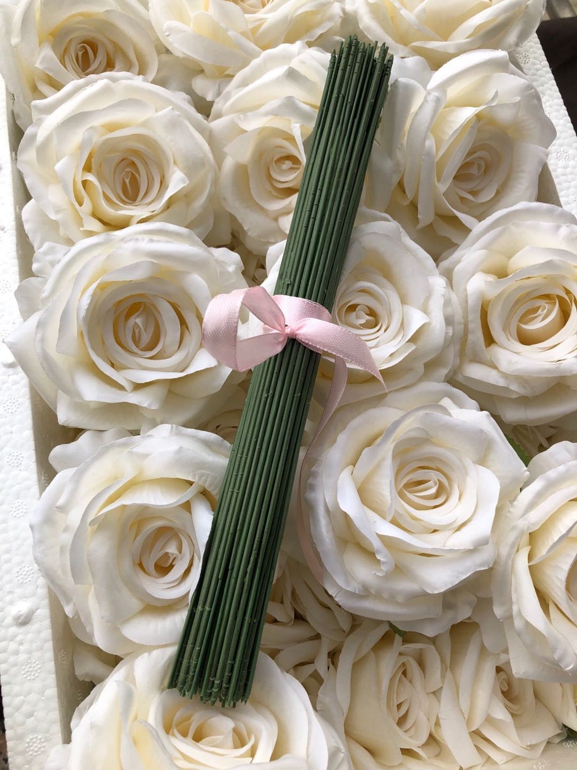 10 Big Flower Heads Large Velvet Roses Dark Red Roses for - Etsy