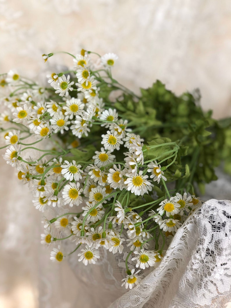 5pcs Artificial Daisy Flower Faux Daisy Fake Daisy Daisy - Etsy