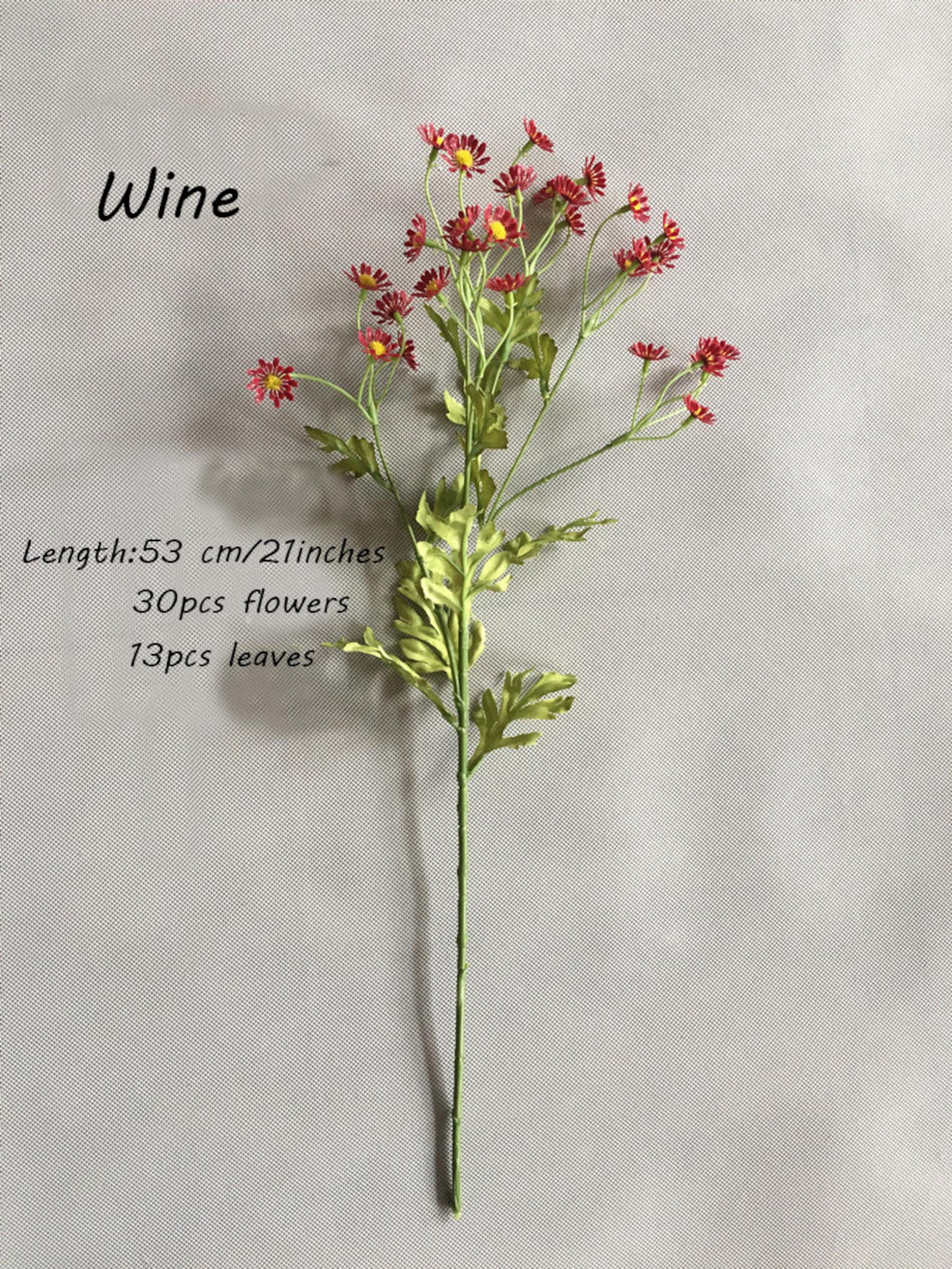 Artificial Daisy Flowers Daisy Stems Fake Flowers for - Etsy