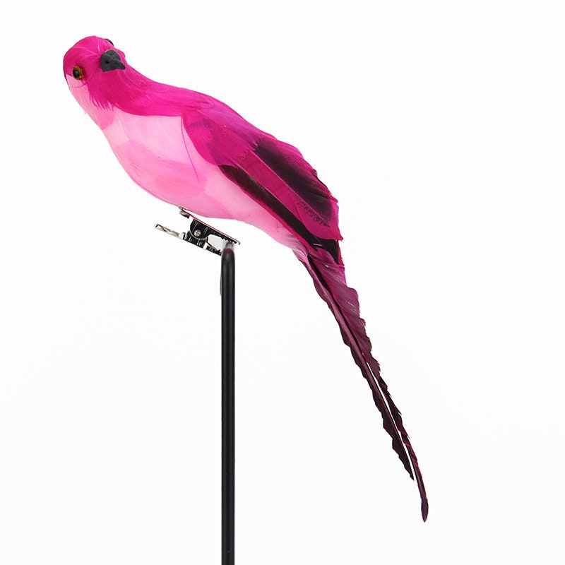 2pcs Fake Parrot Artificial Parrot Artificial Birds Cake - Etsy