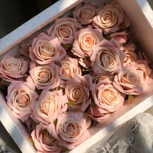 50-100pcs Mini Artificial Rose, Fake Rose, Faux Roses, High Quality ...