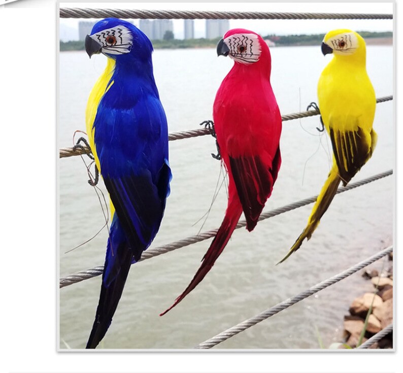 1pcs Artificial Parrot Fake Artificial Birds Artificial - Etsy