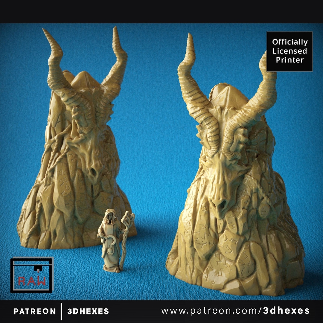 Dragon Totem D&D Terrain 28-32mm | Dungeons and Dragons | Dnd ...