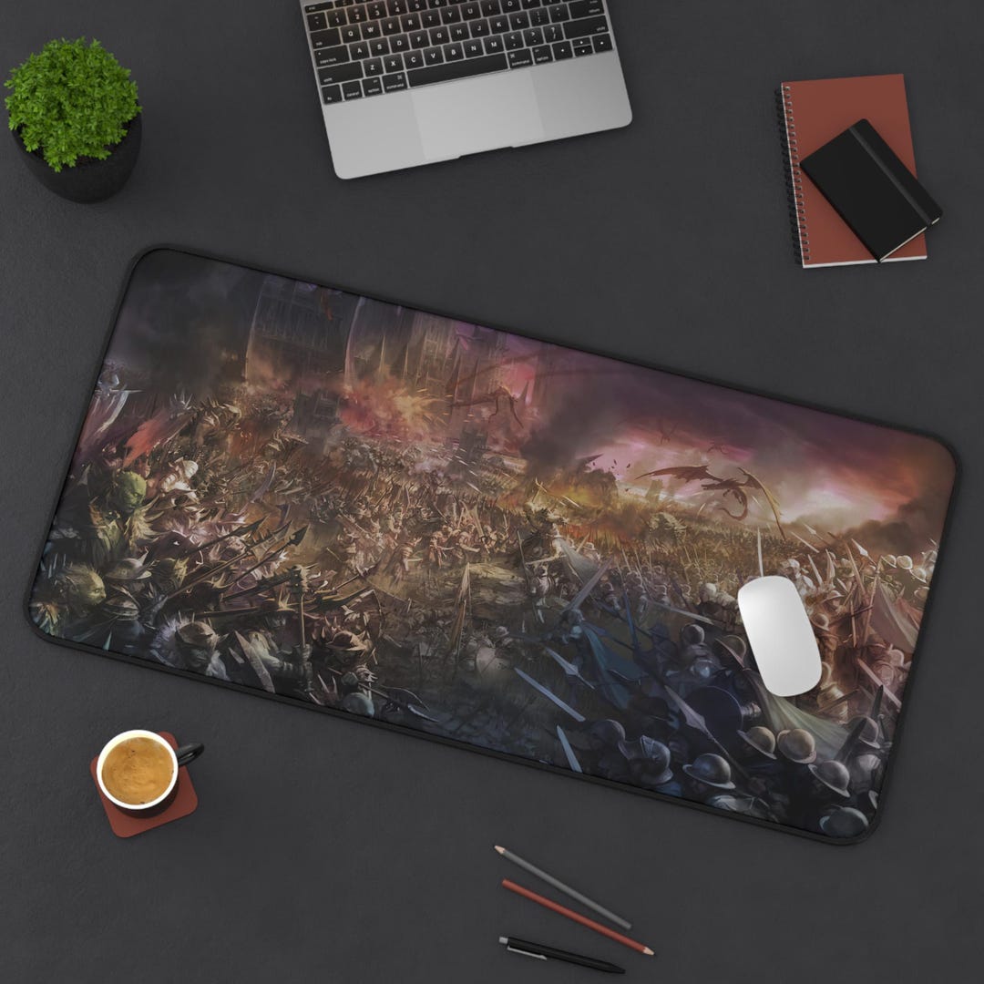 War of the Wrath 2, Silmarillion, LOTR M-XL Mousepad Desk Mat With ...