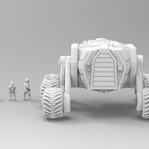 Bogie All Terrain Ground Vehicle | 28mm 32mm | Sci-fi Stargrave ...