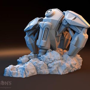Mineral Extractor Sci-fi Scatter Terrain 28mm | 32mm | Dungeons and ...