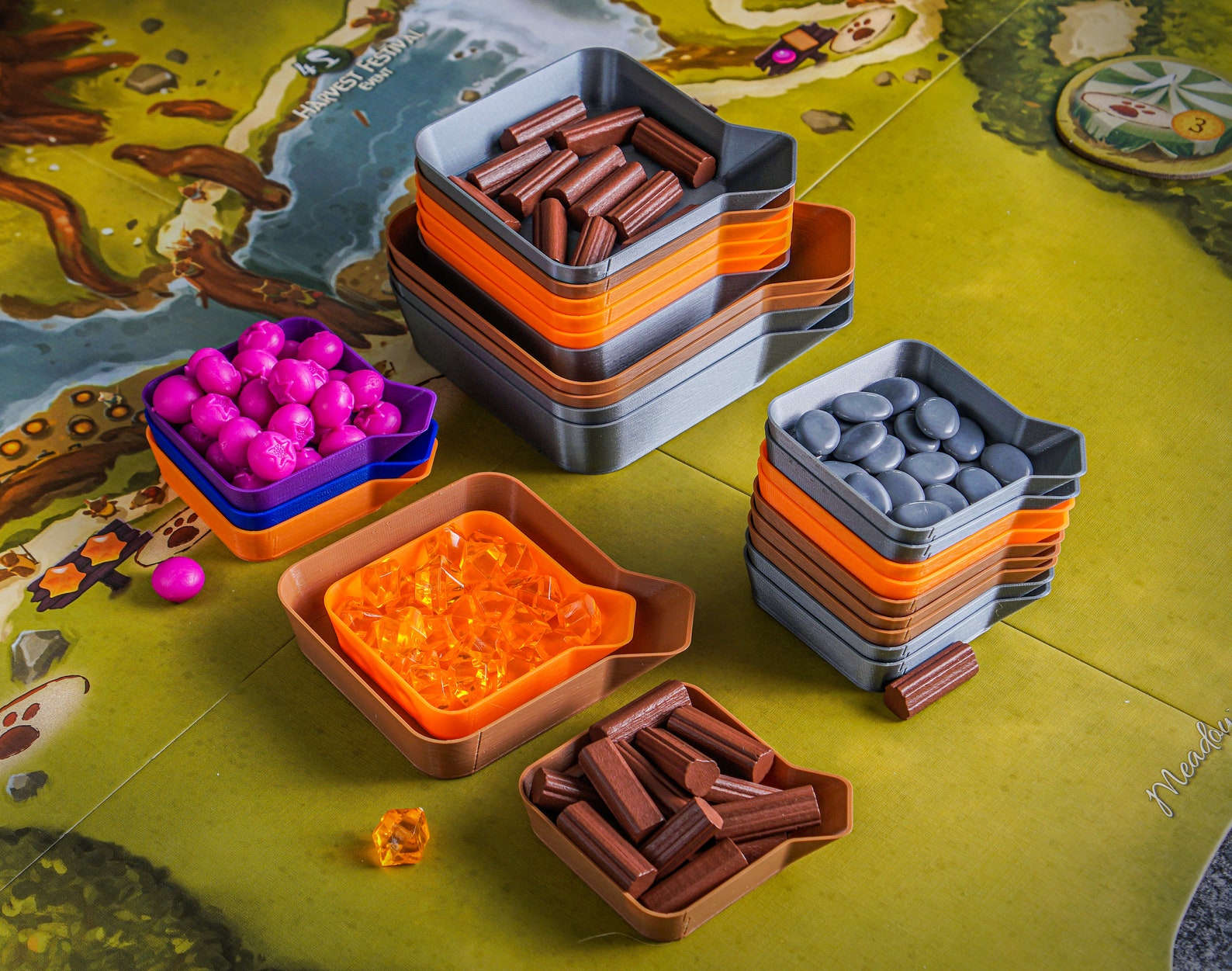 Stackable Board Game Component Bits Trays Storage Trays - Etsy