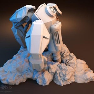 Mineral Extractor Sci-fi Scatter Terrain 28mm | 32mm | Dungeons and ...