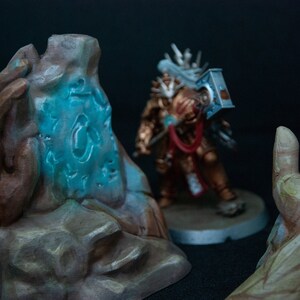 Stone Runed Tablet D&D Terrain 28-32mm | Dungeons and Dragons | Dnd ...