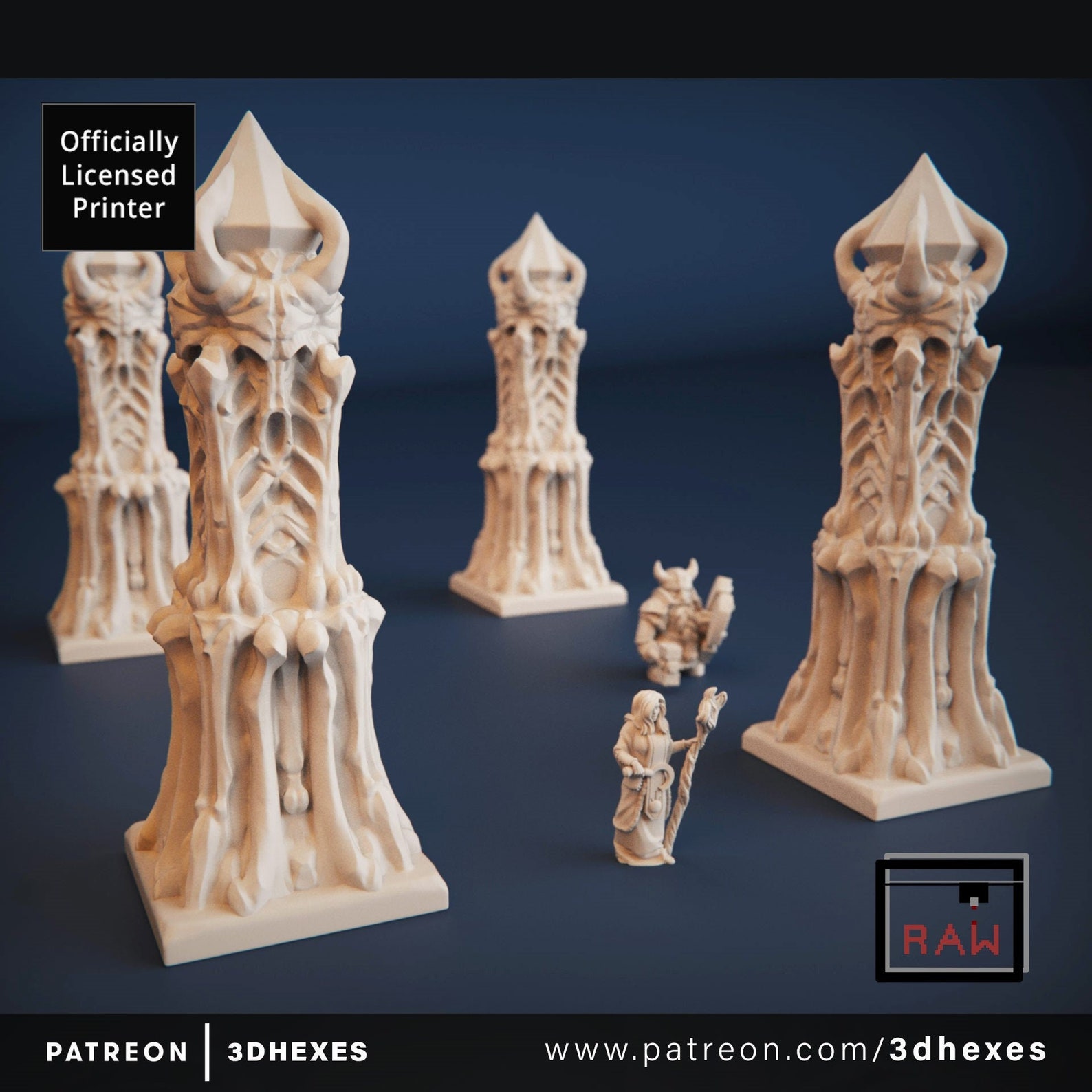 Bone Pillar D&D Terrain 28-32mm Dungeons and Dragons Dnd - Etsy