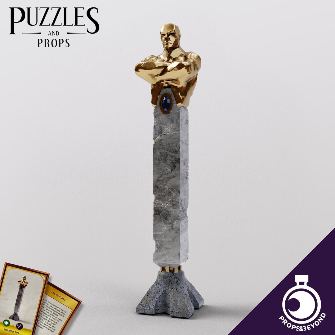 Immovable Rod, Life Sized Prop for Dungeons and Dragons, Dnd ...