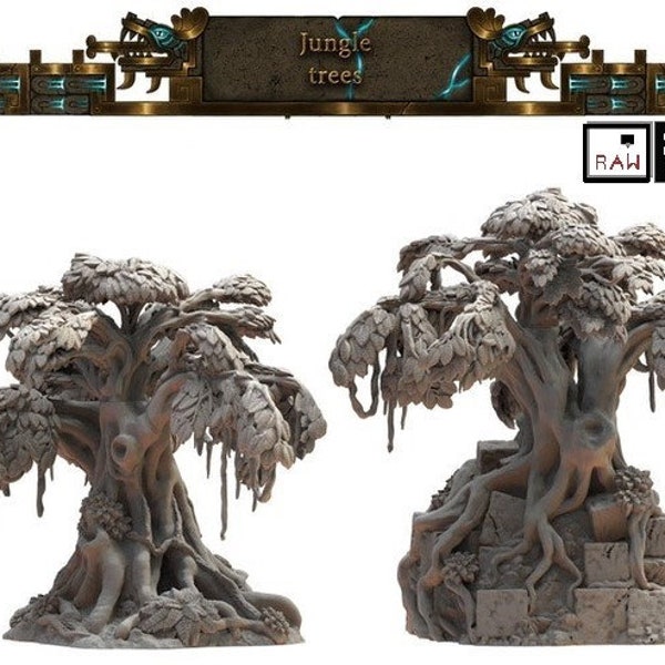 Wargaming Terrain Trees - Etsy