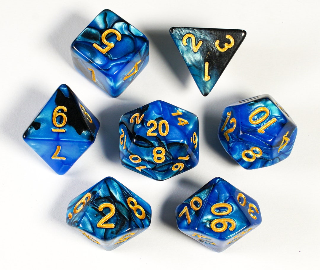 Sage's Wisdom, Dnd Dice Set, Dice Set for Dungeons and Dragons, Role ...