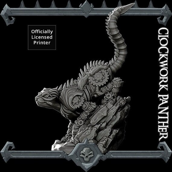 Clockwork Master 28mm 32mm miniature\uff5cFantasy tabletop game figure ...