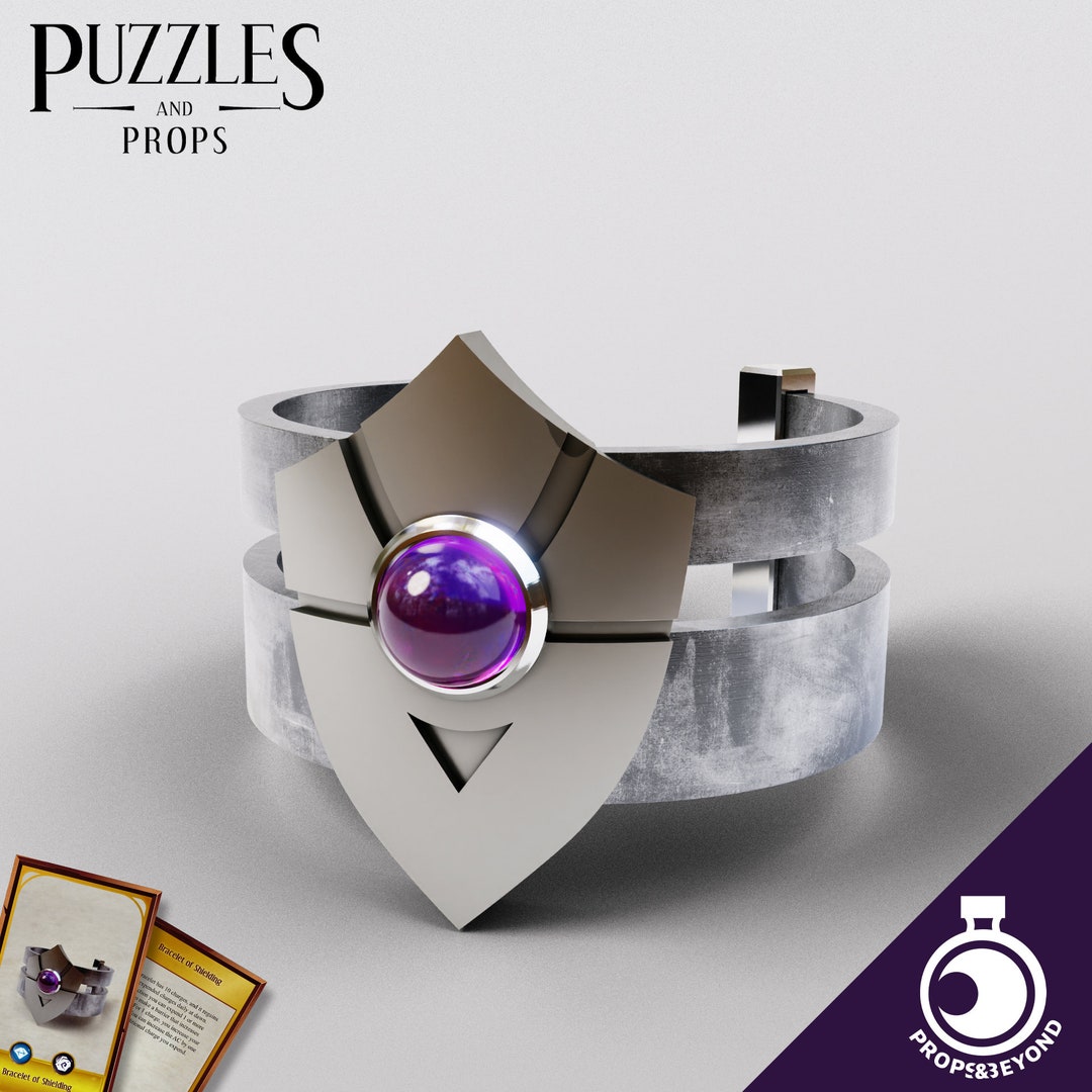 Bracelet of Shielding, Life Sized Prop for Dungeons and Dragons, Dnd ...