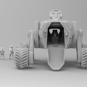 Bogie All Terrain Ground Vehicle | 28mm 32mm | Sci-fi Stargrave ...
