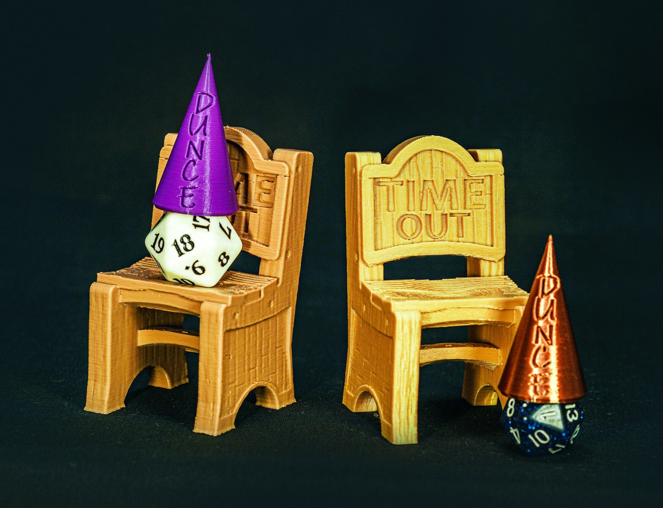 Dnd Dice Jail Chair of Shame Dungeons and Dragons D20 Dice - Etsy