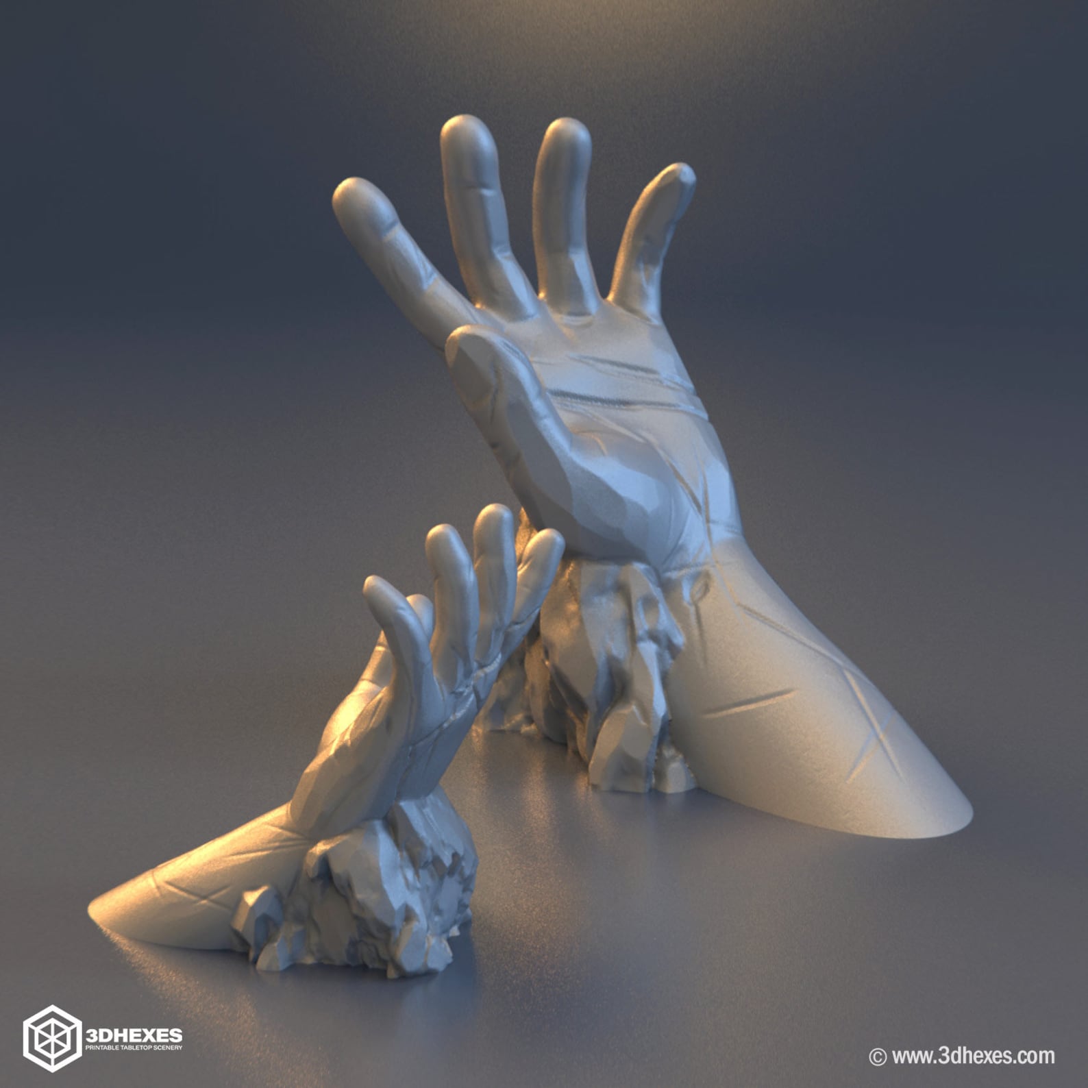 Ancient Hands Set D&D Terrain 28-32mm - Etsy