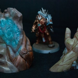 Stone Runed Tablet D&D Terrain 28-32mm | Dungeons and Dragons | Dnd ...