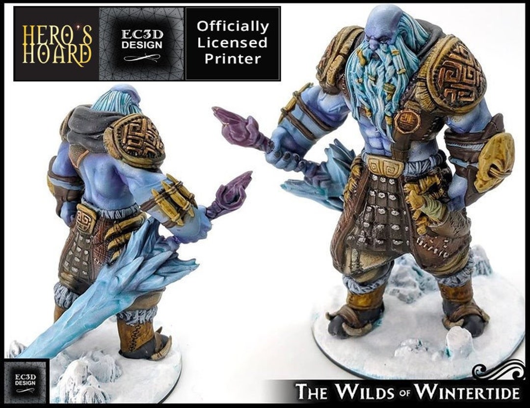 Frost Giants D&D 28mm | 32mm Miniature, Dungeons and Dragons, Dnd ...