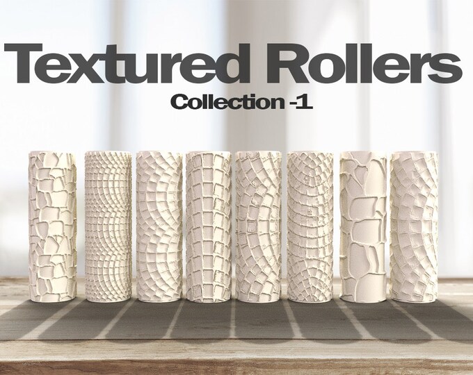 Rolling Pin Textured Rollers Set 1 D&D Terrain 28mm 32mm | Etsy