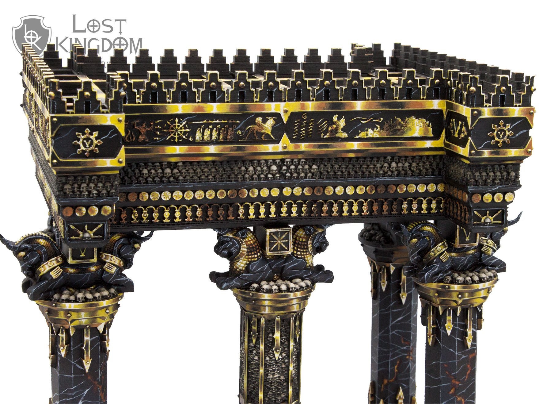 Chaos Dwarven Ziggurat Columns D&D 28mm 32mm Terrain - Etsy UK