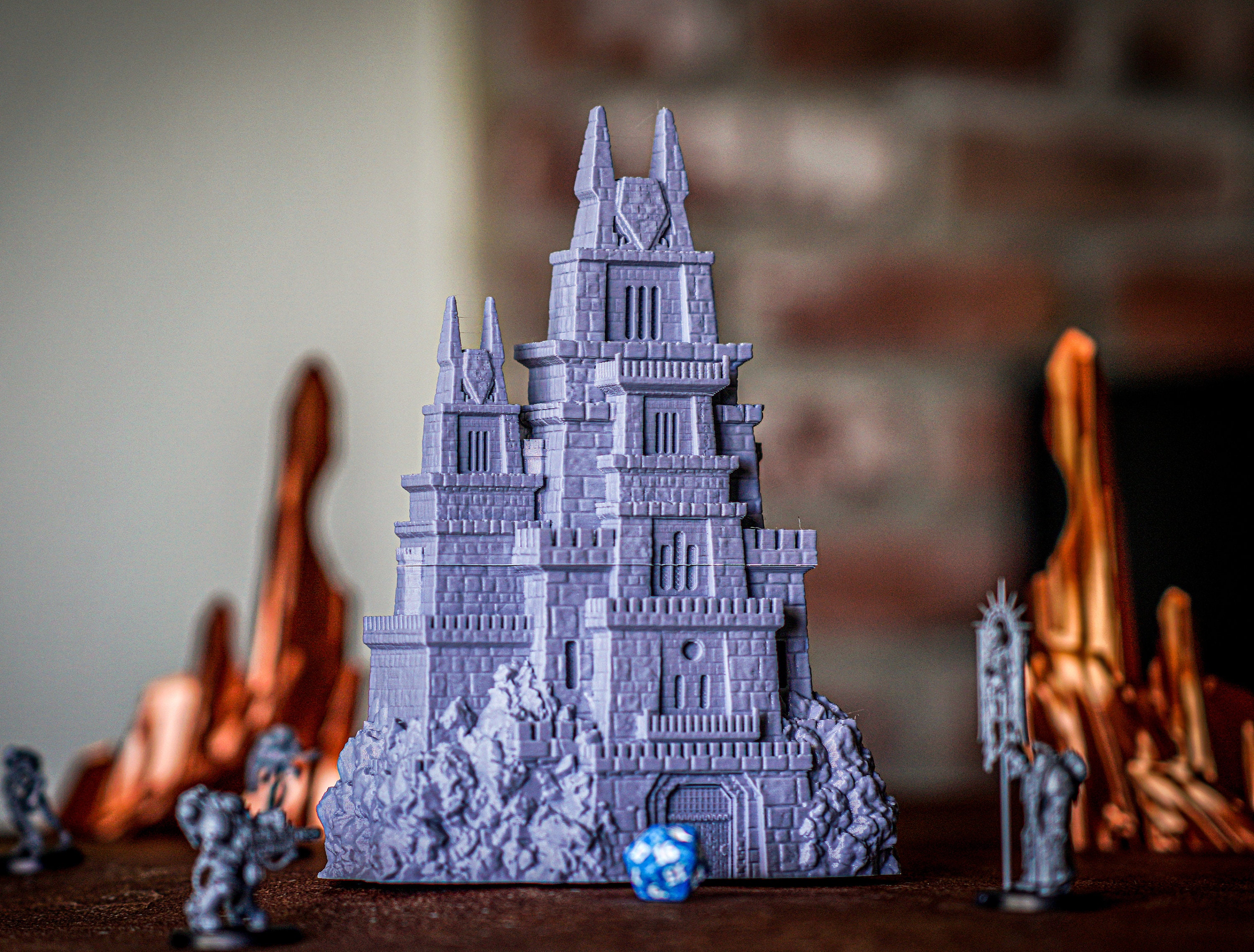 Dragonborn EPIC Dice Tower Fates End Dungeons and Dragons - Etsy