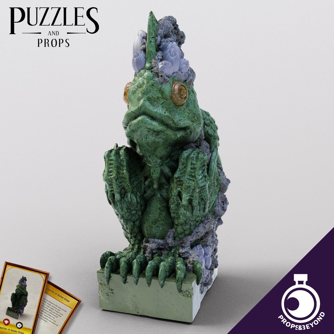 Figurine of Deep One, Life Sized Prop for Dungeons and Dragons, Dnd ...