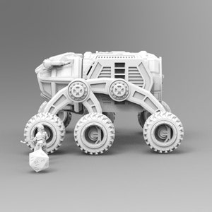 Bogie All Terrain Ground Vehicle | 28mm 32mm | Sci-fi Stargrave ...