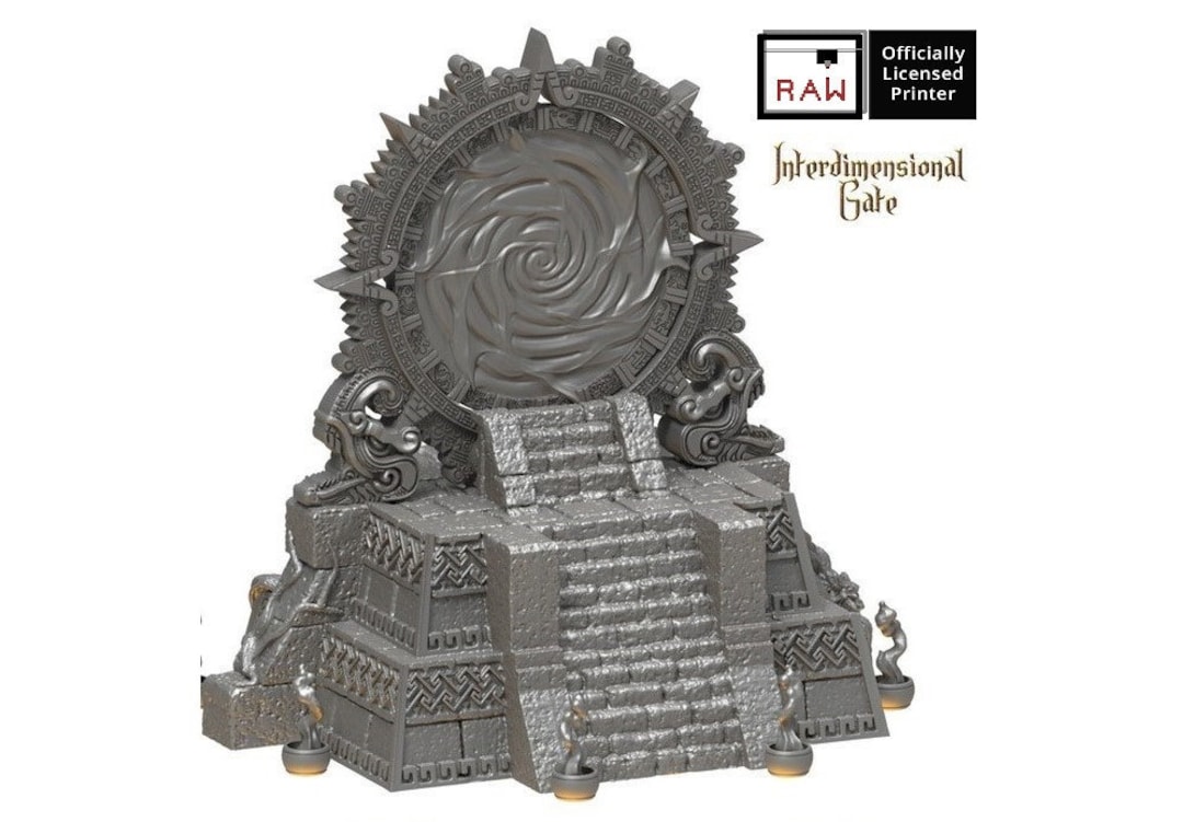 Interdimensional Gate D&D 28mm 32mm Terrain Dungeons and Dragons Dnd ...