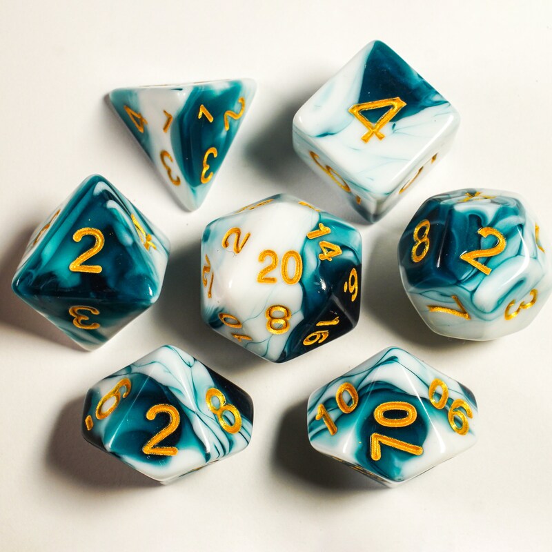 Polyhedral Dice Set - Etsy
