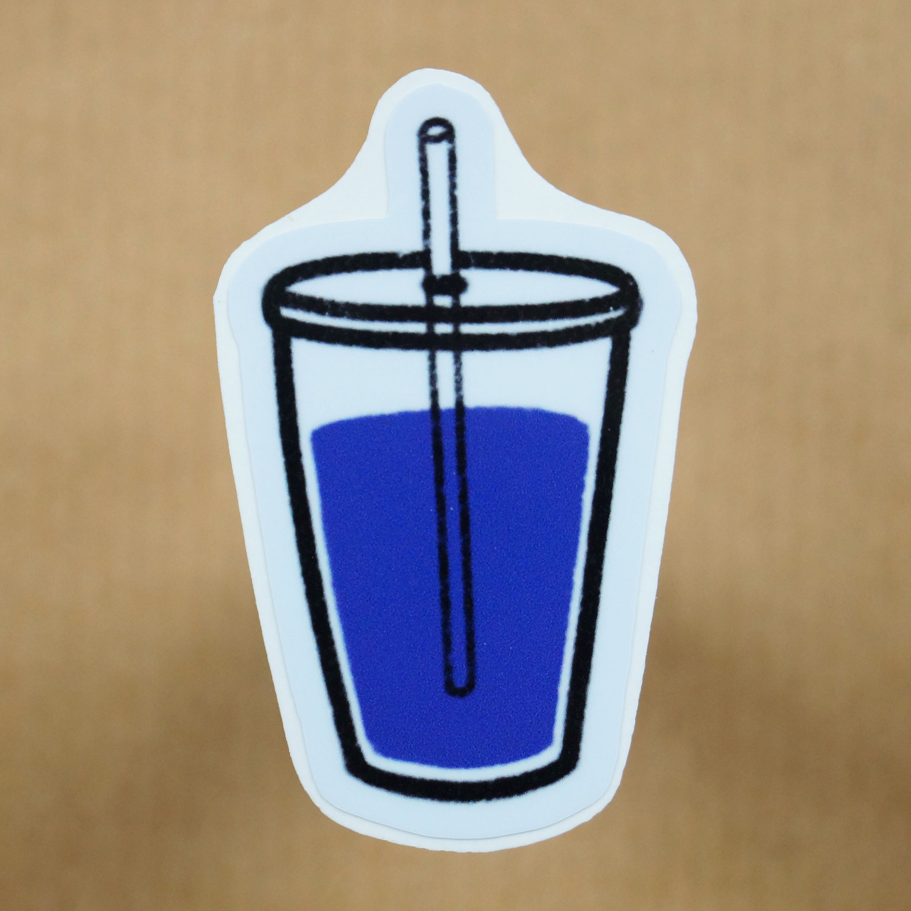 Cute Water Cup Sticker Easy Peel Stickerapp Quality Waterproof Vinyl ...