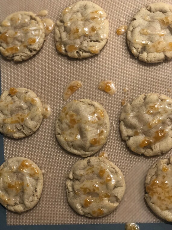 One Dozen Soft Moist Peach Cobbler Cookies | Etsy