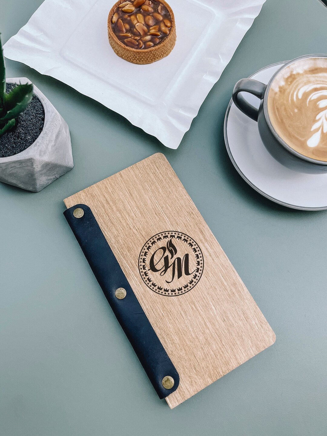 Personalized Wood Receipt Presenter Check Cover Check Presenter Wood ...